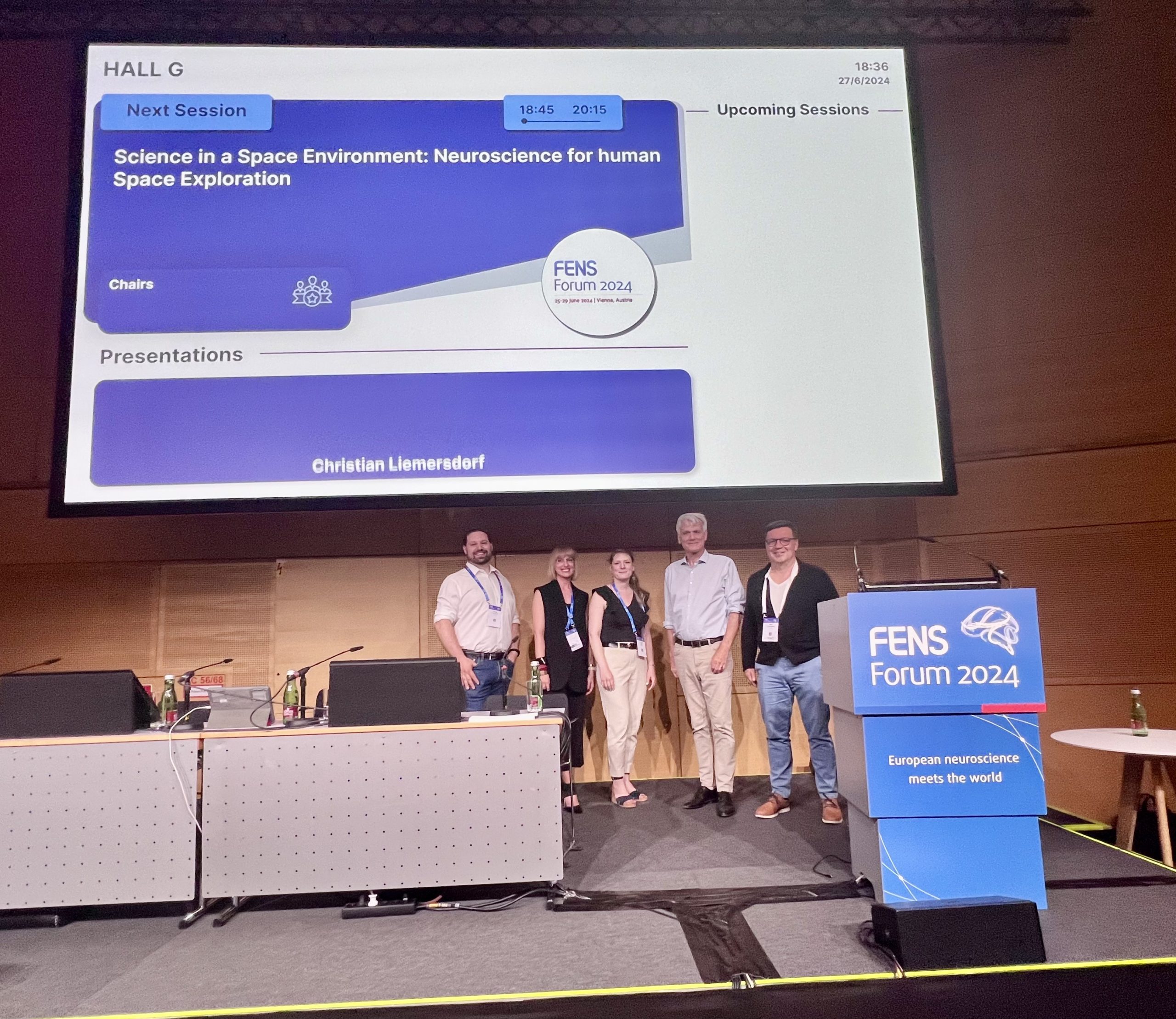 ESA Networking session at FENS2024 - SciSpacE